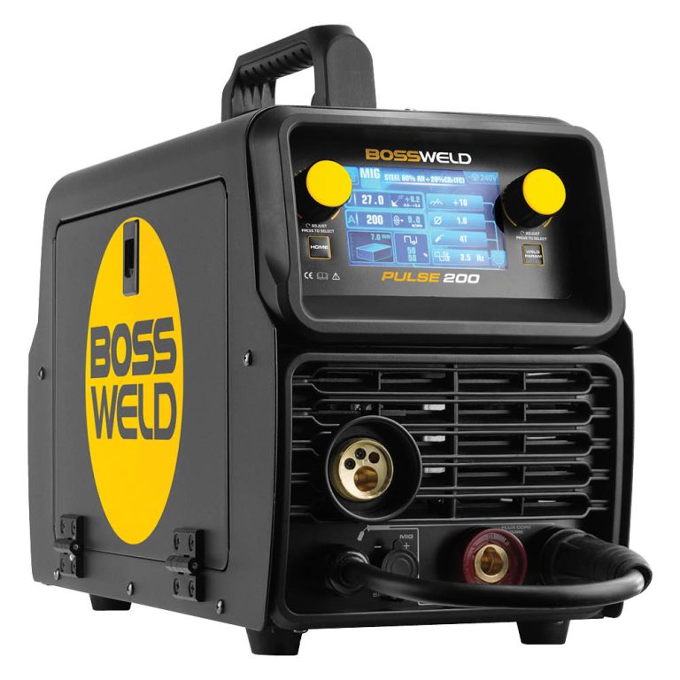 Bossweld Buddy PULSE 200 Inverter Welder – East Coast Welding Supplies