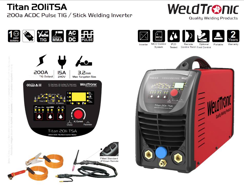 Weldtronic Tig Welding Machines – East Coast Welding Supplies