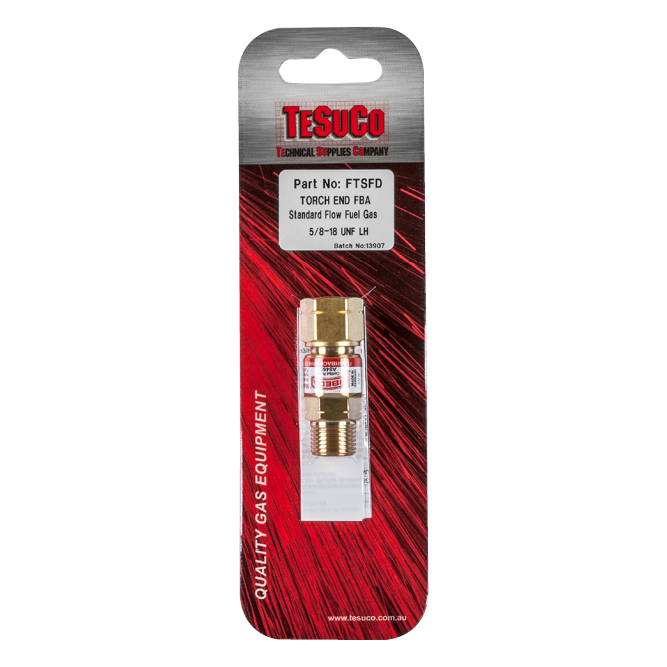 Tesuco Flashback Arrestor Fuel Gas Standard Flow Torch End – East Coast ...